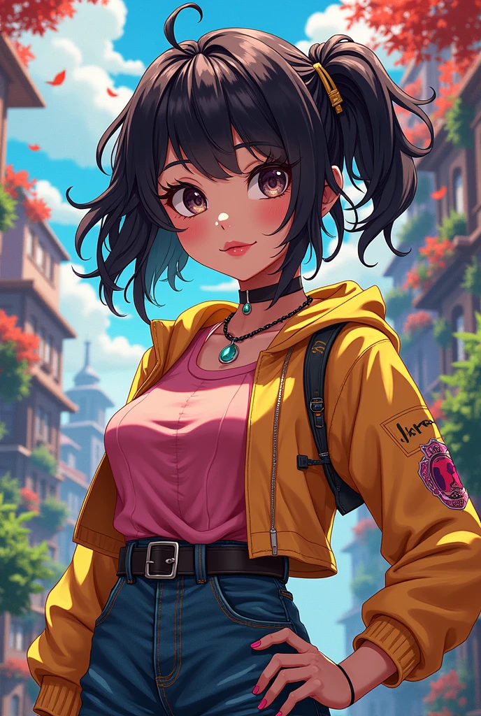 CREATE ME AN ANIME CHARACTER WITH AN IMAGE OF MY I'M YORFRAN MARCANO ...