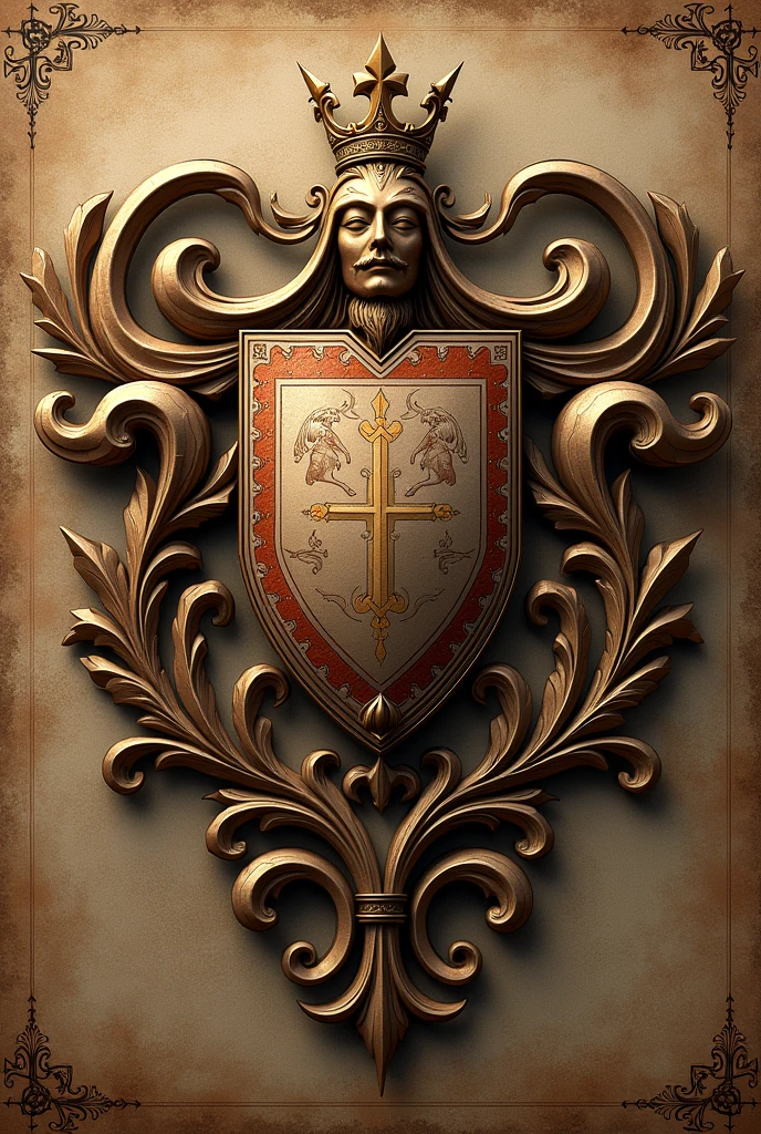 Steyn coat of arms - SeaArt AI