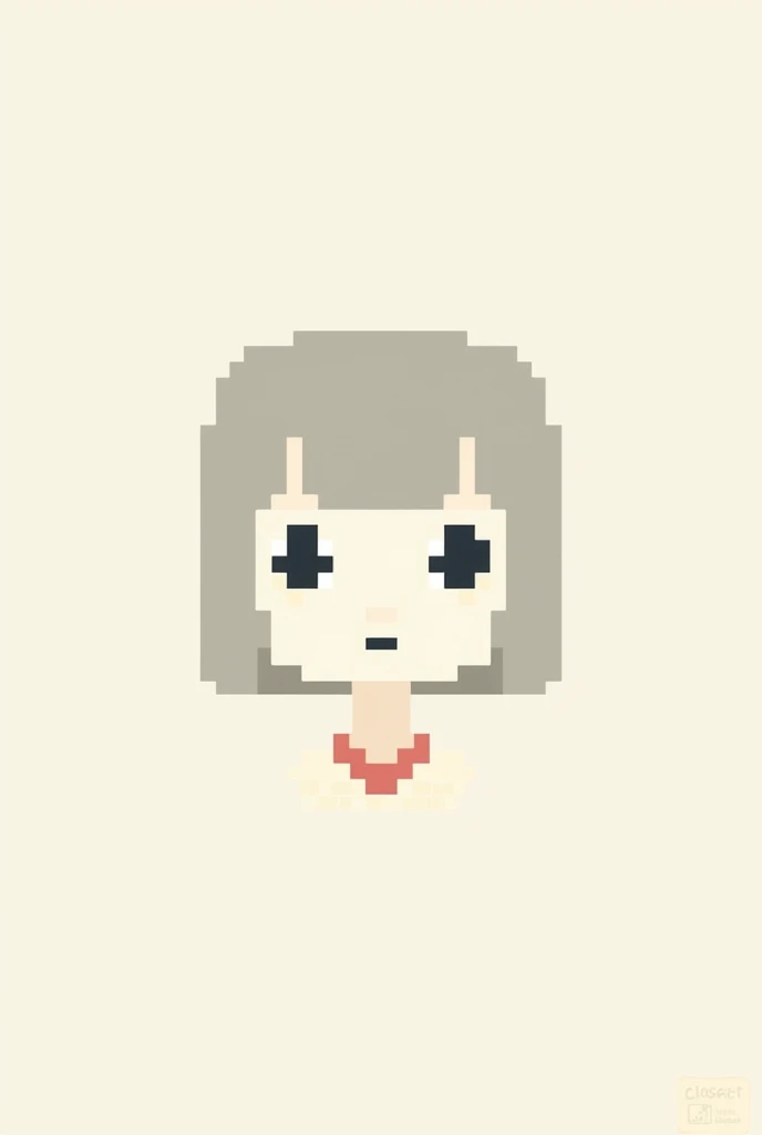 Draw a 32 x 32 dot girl - SeaArt AI