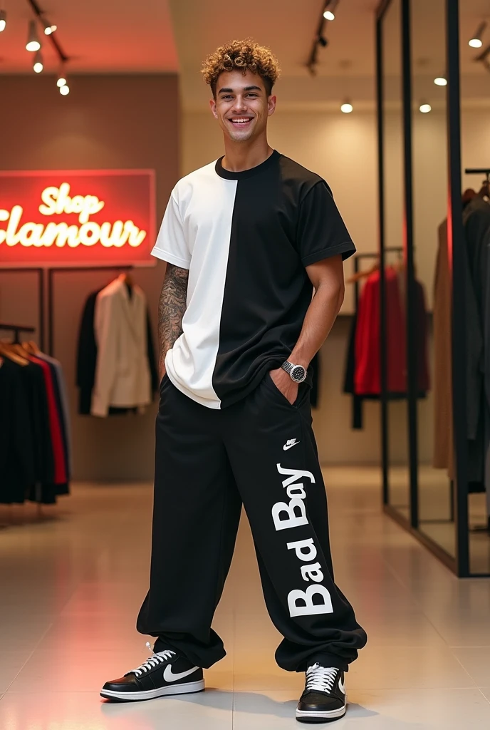 boy IANLUCAS 20 years old Argentinian black eyes tanned hair with curls ...