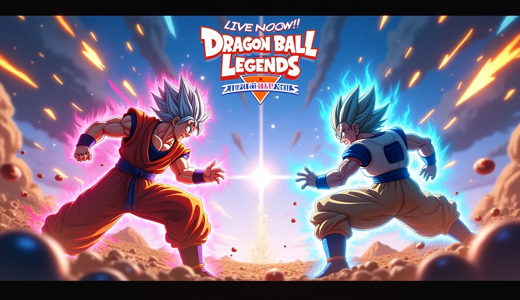 4K Thumbnail Design Idea for Dragon Ball Legends Live Streaming - SeaArt AI