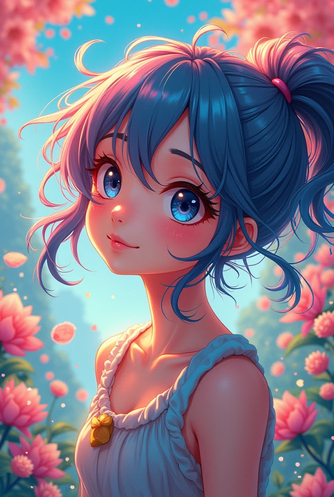 Re-art animation girl wallpaper 8k - SeaArt AI