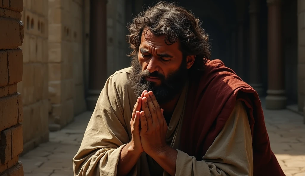 Apostle paul praying - SeaArt AI