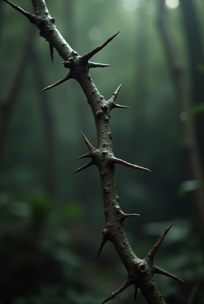 Thin Straight Long Twig of Thorns - SeaArt AI
