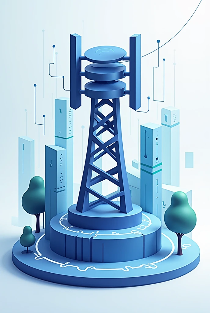 Create a symbol for the telecommunications course - SeaArt AI