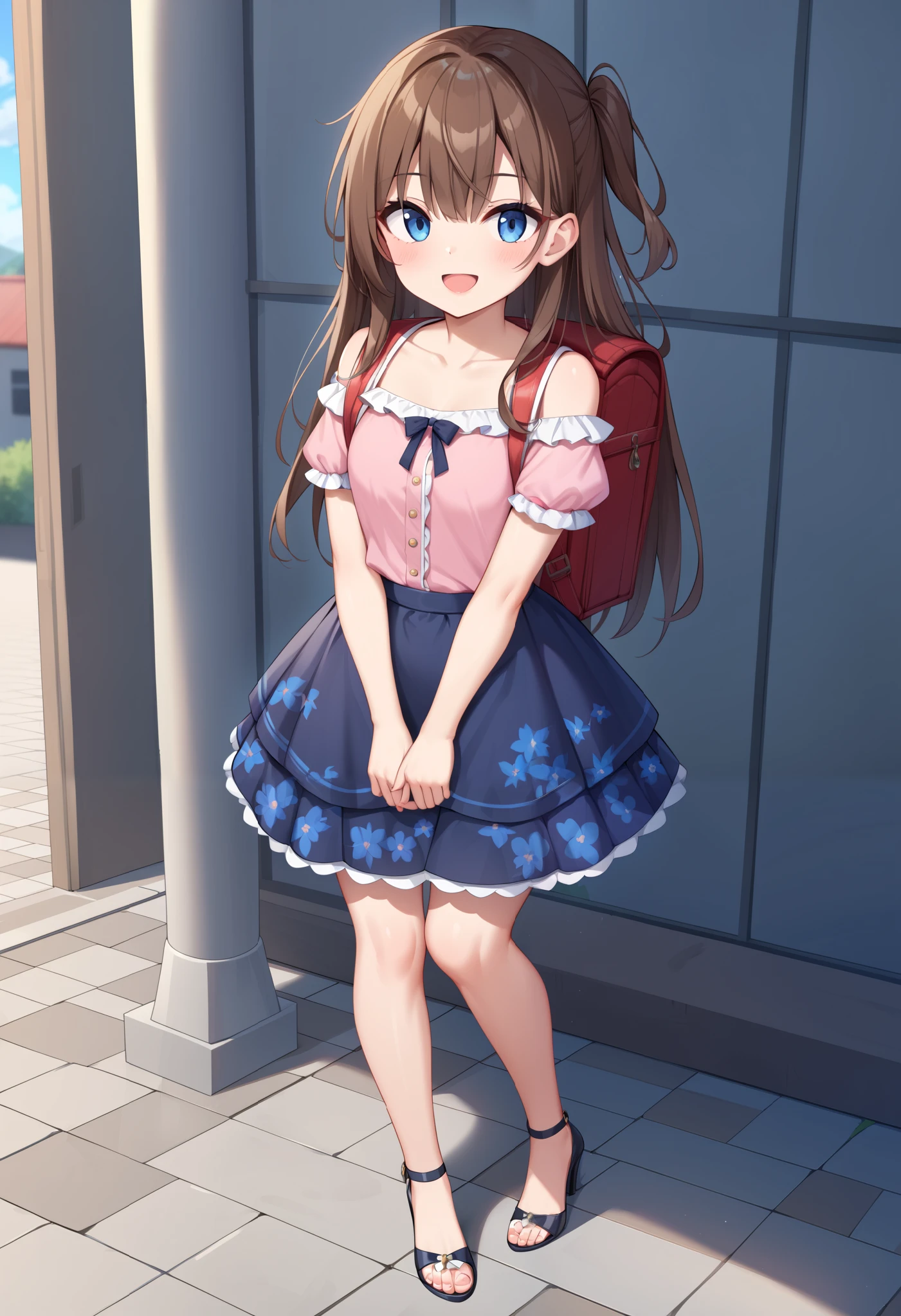 Masterpiece, best quality, highres, 1girl, long hair, one side up - SeaArt AI