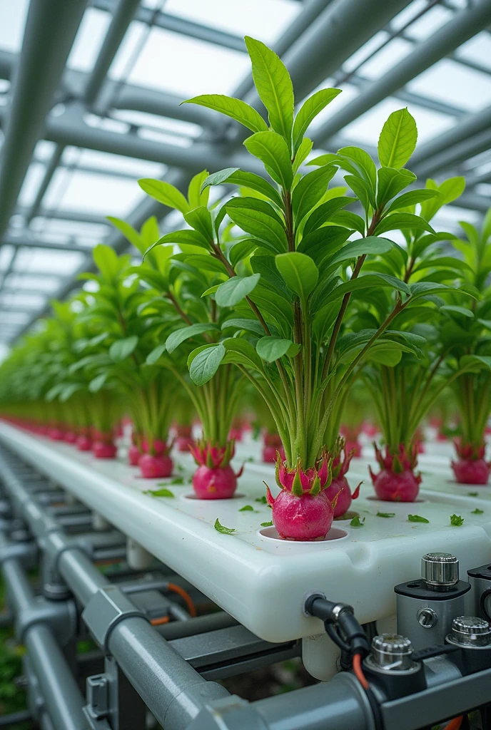 Hydroponics associated with pitahaya in the real world - SeaArt AI