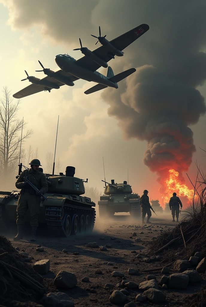set in the Second World War with a desolate landscape full of ...
