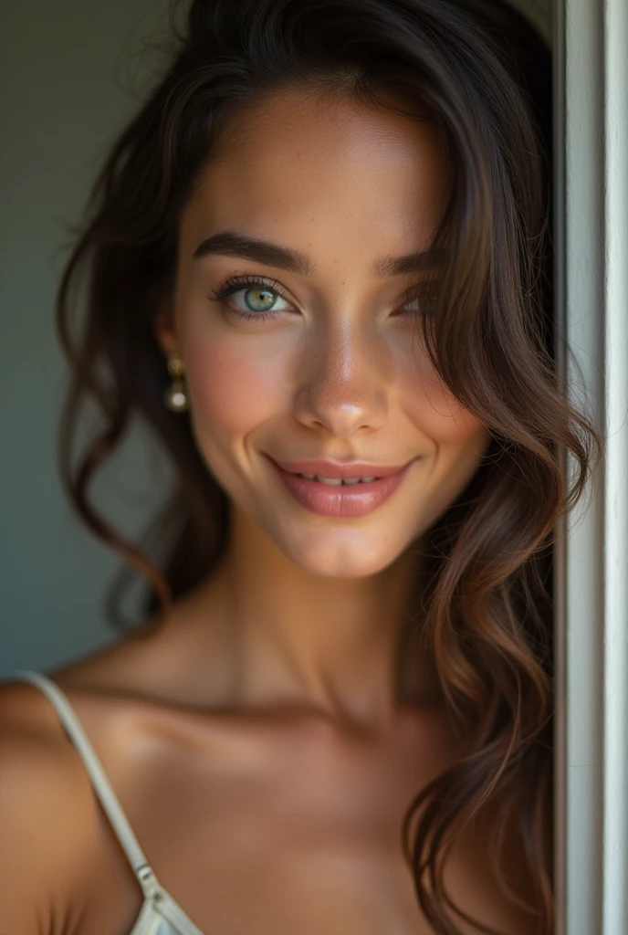 A complete Face image : An expressive face, with well-defined features ...