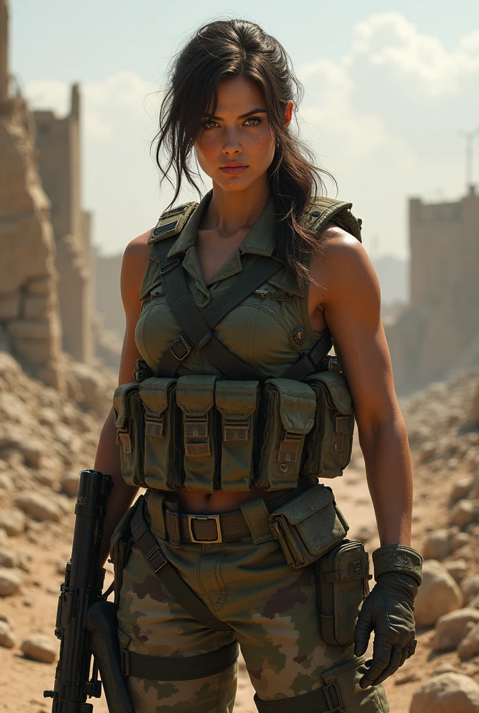 Female Soldier - SeaArt AI