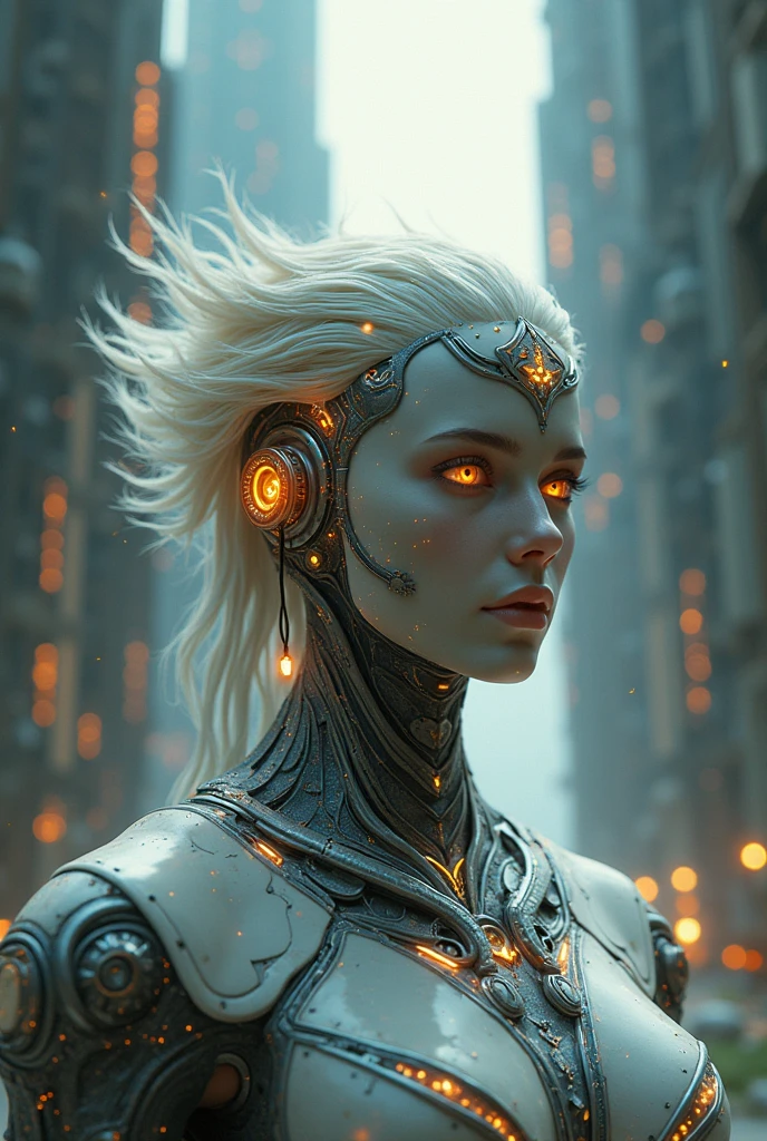 The goddess of wisdom and intelligence, highly technologically advanced ...