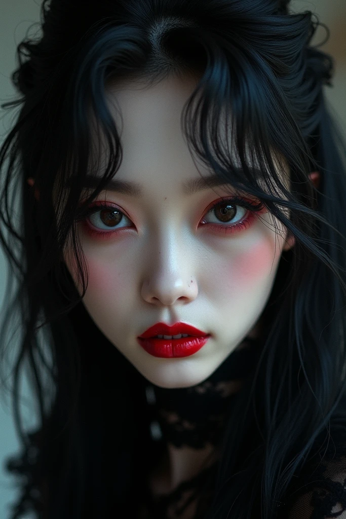 Jisoo in vampire look - SeaArt AI