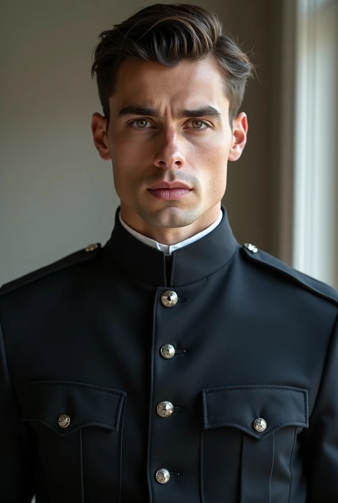 white British male, 28 years old. 1.94 cm tall , dark hair - SeaArt AI