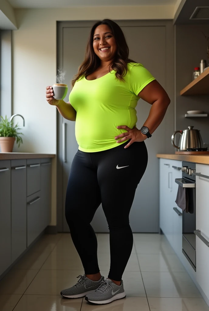 Maria is a 45-year-old Argentine robust woman, 1.69 meters tall - SeaArt AI
