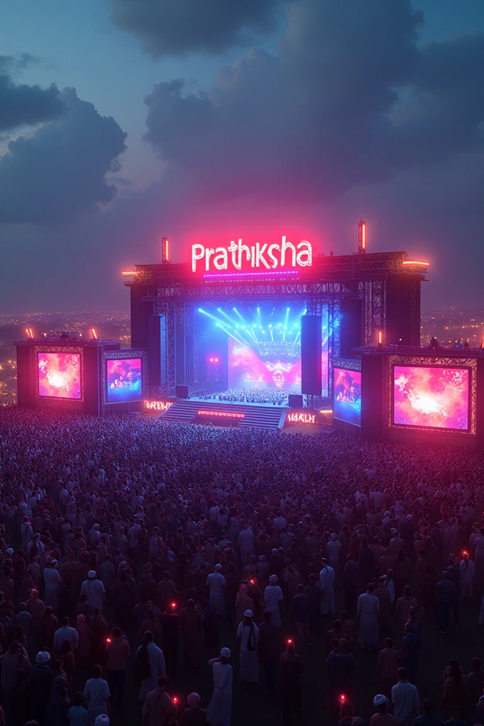 Thousands of Bass's, thousands of top speakers ,lot of sharpy lights ...