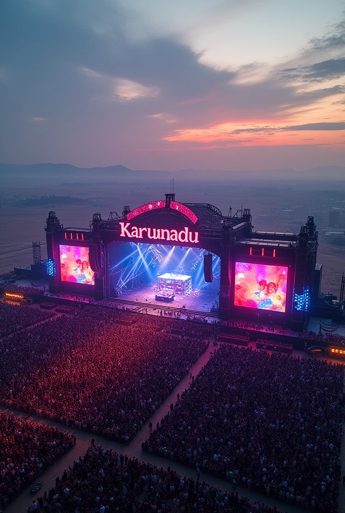 Thousands of Bass's, thousands of top speakers ,lot of sharpy lights ...