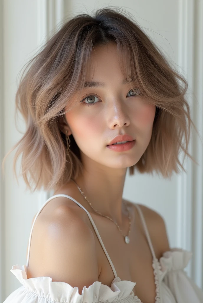 layered short bob style 、 keep the neckline tight 、 layer cut with ...