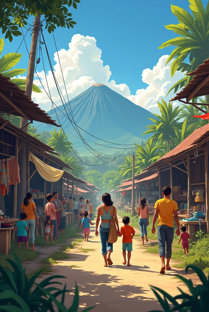To portray Filipinos today, consider showcasing a vibrant mix of urban ...