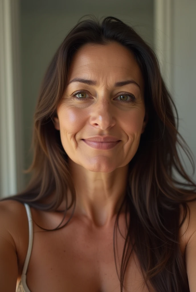 Maria is a 55-year-old Argentine very toned robust woman, with 8 pounds ...