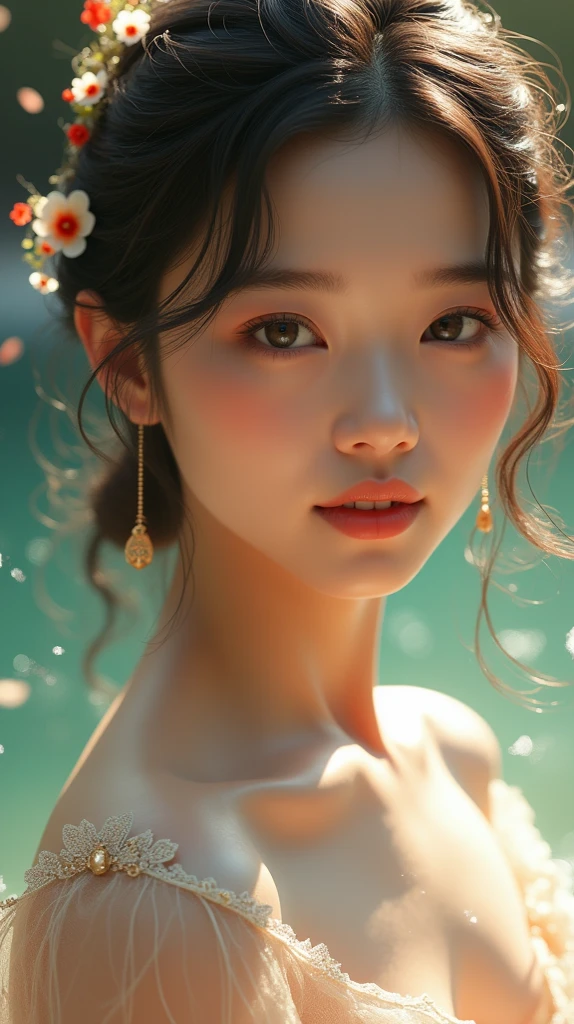 Beautiful Asian girl - SeaArt AI