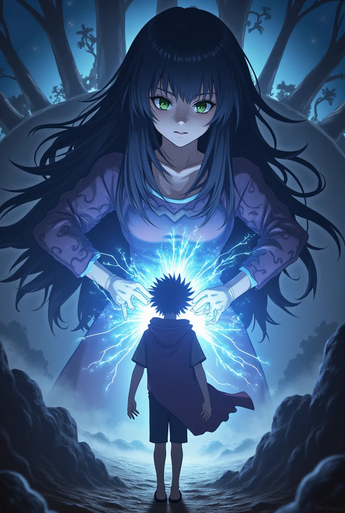Preciso de uma thumbnail pra YouTube de um amv do anime dandadan ...