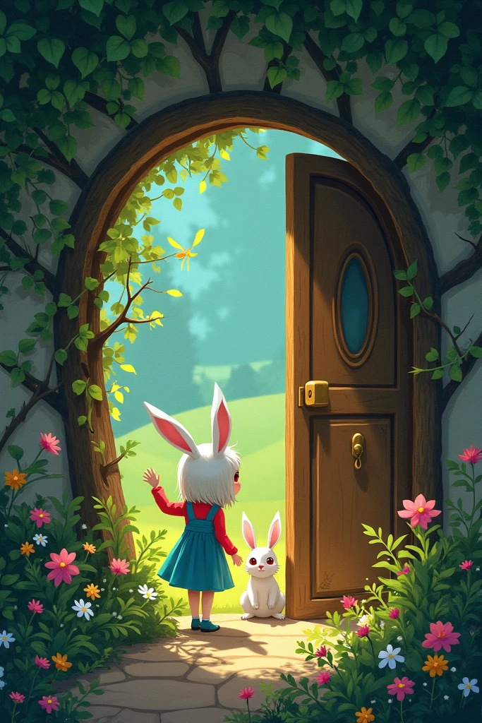 اردو میں: Little Zoya lived in a small village. One day, she was ...