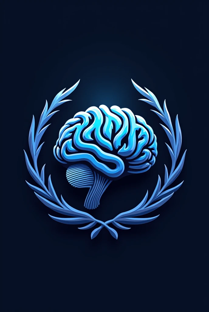 Please design help me logo on brain thinking and waves - SeaArt AI