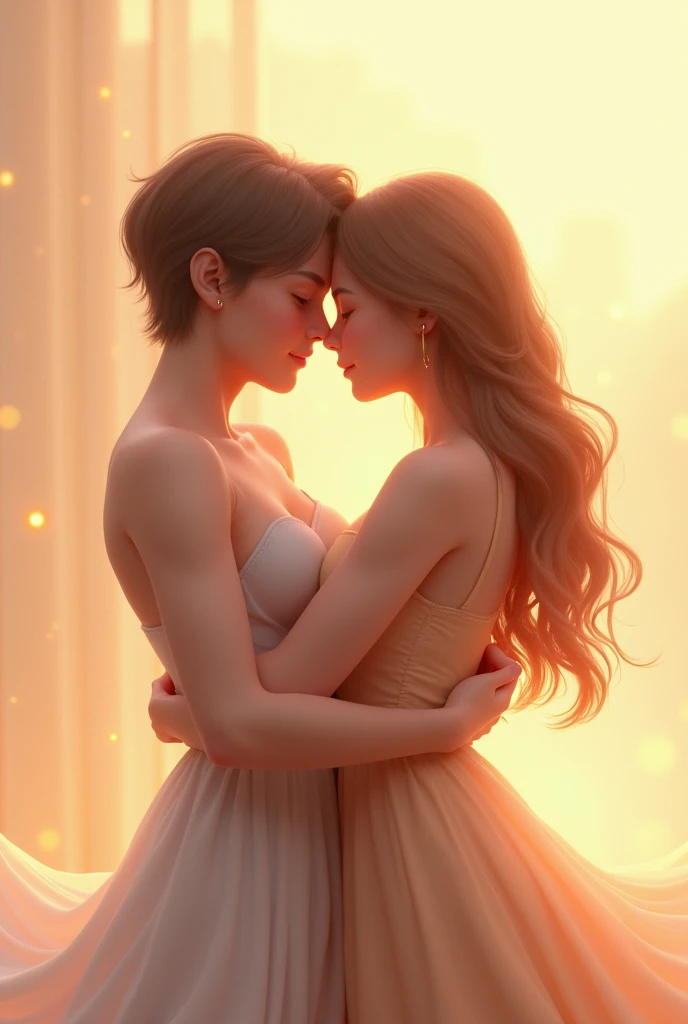 Hug and kiss - SeaArt AI