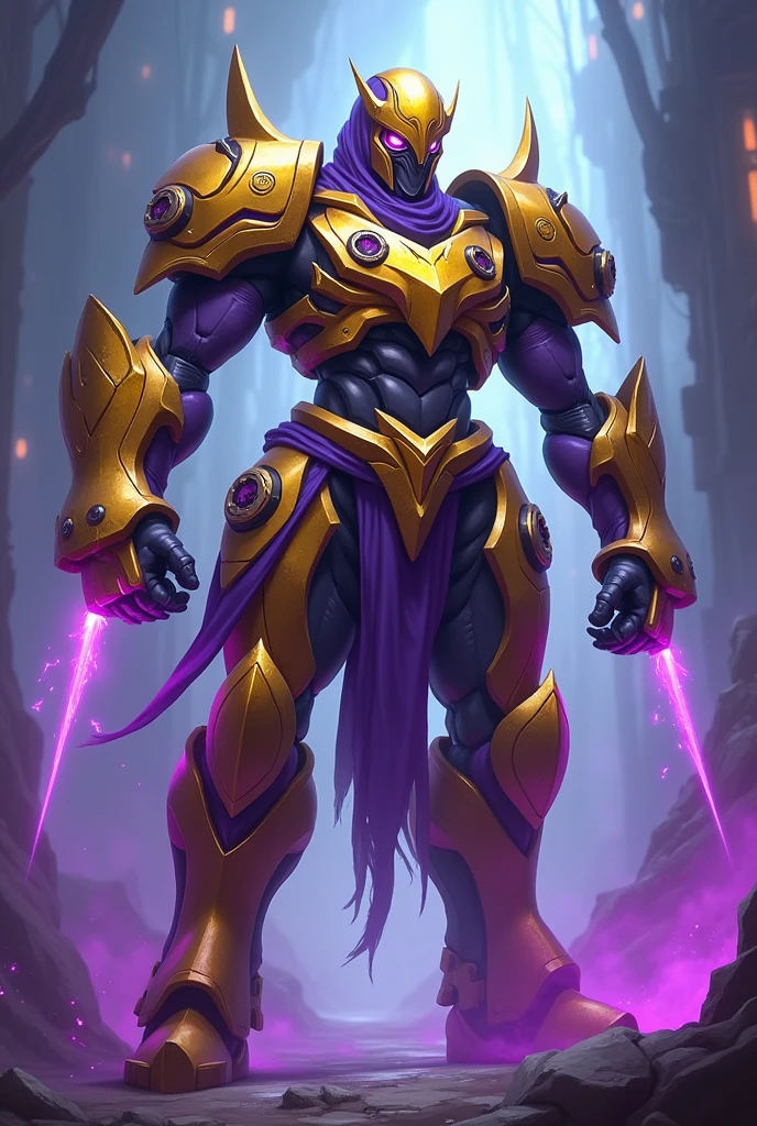 A necromancing man mummy for League Of Legends armor Mecha Zord - SeaArt AI