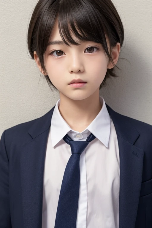 Cute、 chugakusei 、*****, younger sister disguised as a boy、blazer ...