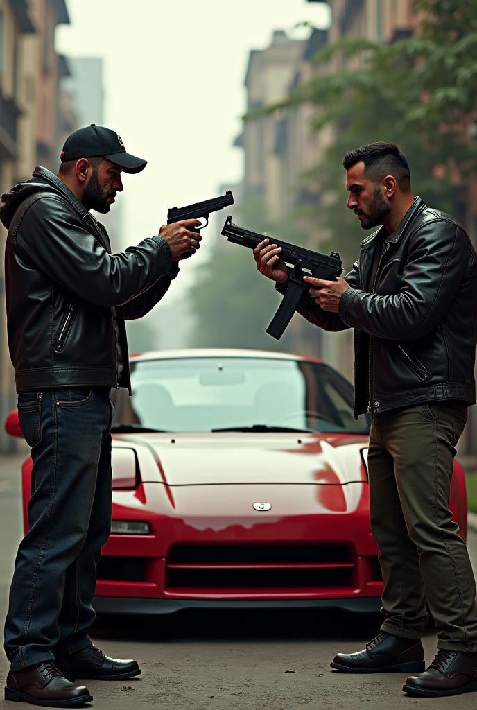 Colombian and Mexican gang members with Cz75 pistols and galil ar 5 ...