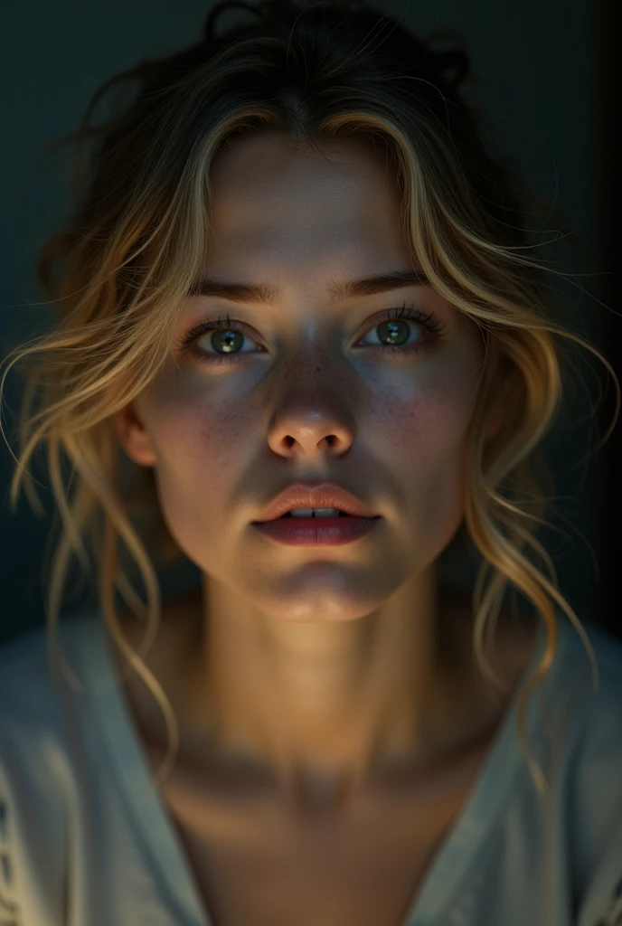 Beautiful girl, light hair, super detailed photography, soft light ...
