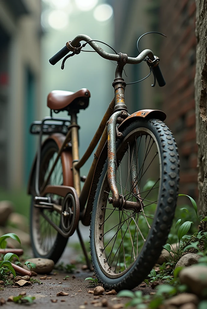 Create a poorly maintained bike - SeaArt AI