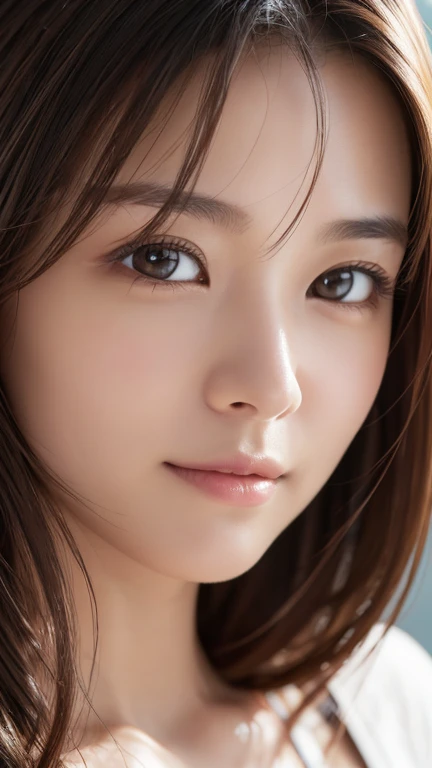 Race queen costume Beautiful Women、 face close-up Japanese model ...