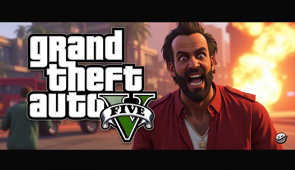 Style: YouTube thumbnail in the style of “Fun Moments” videos from GTA ...