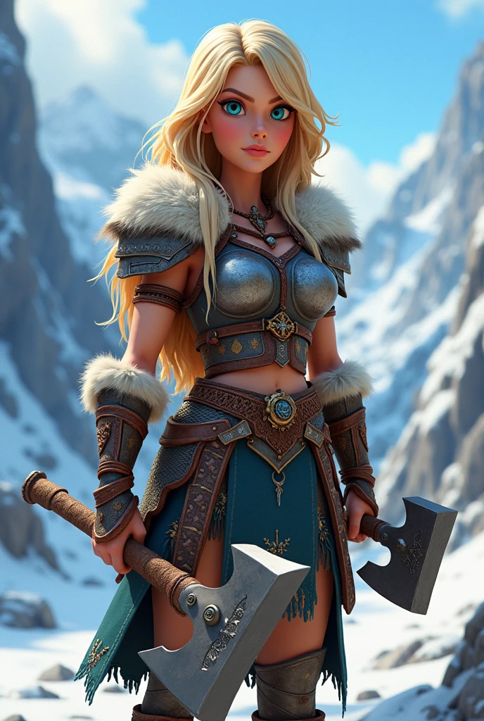 Astrid hofferson sexy animation - SeaArt AI