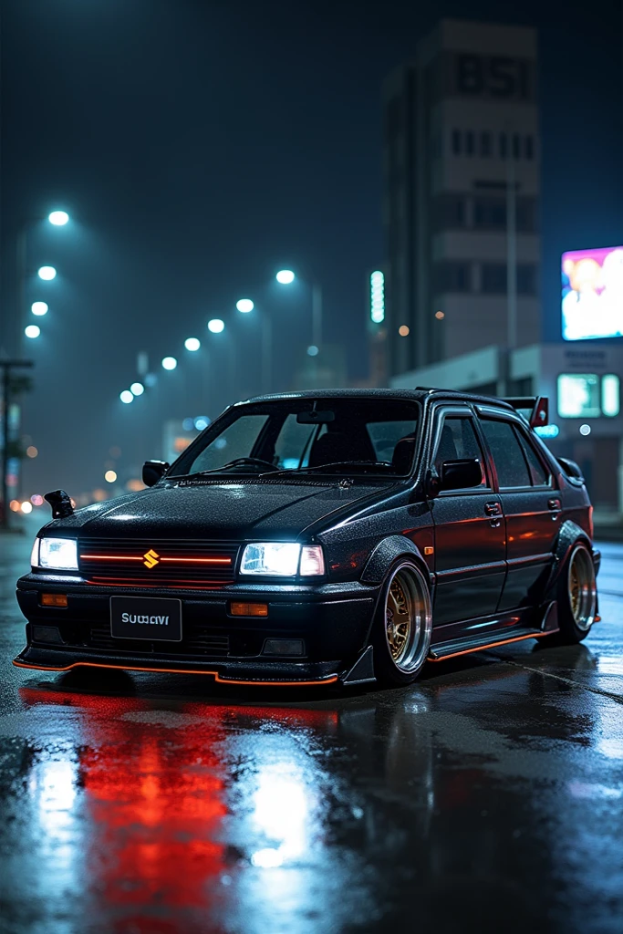 Maruti suzuki esteem modified - SeaArt AI