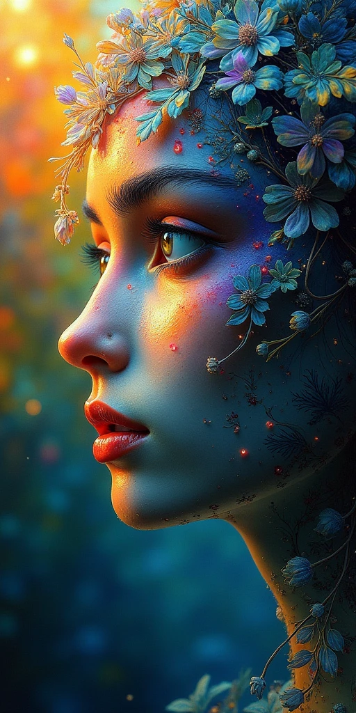 Beautiful wall art, magical, masterpiece, gorgeous, Hyperrealistic ...