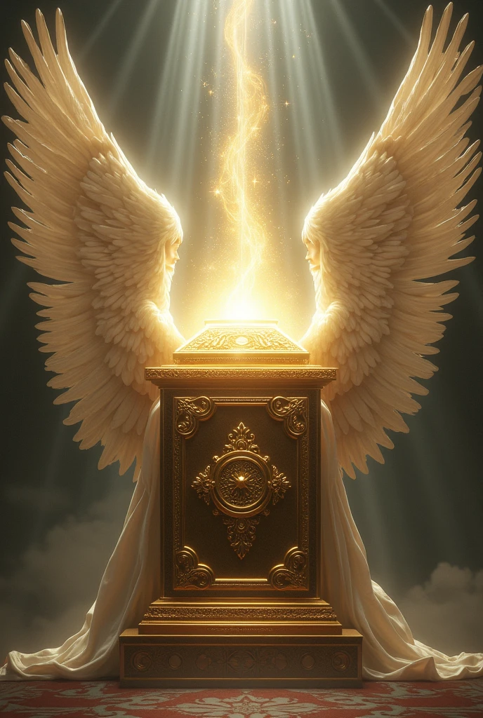 Ark of the Covenant angel wings - SeaArt AI