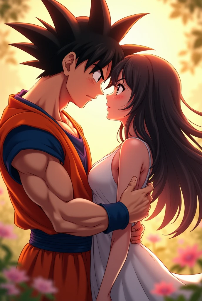 Goku x Akeno kiss 💏 - SeaArt AI