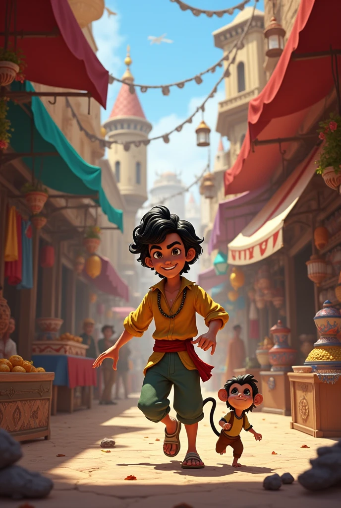 Aladdin is a very humble young man who , together with his inseparable ...
