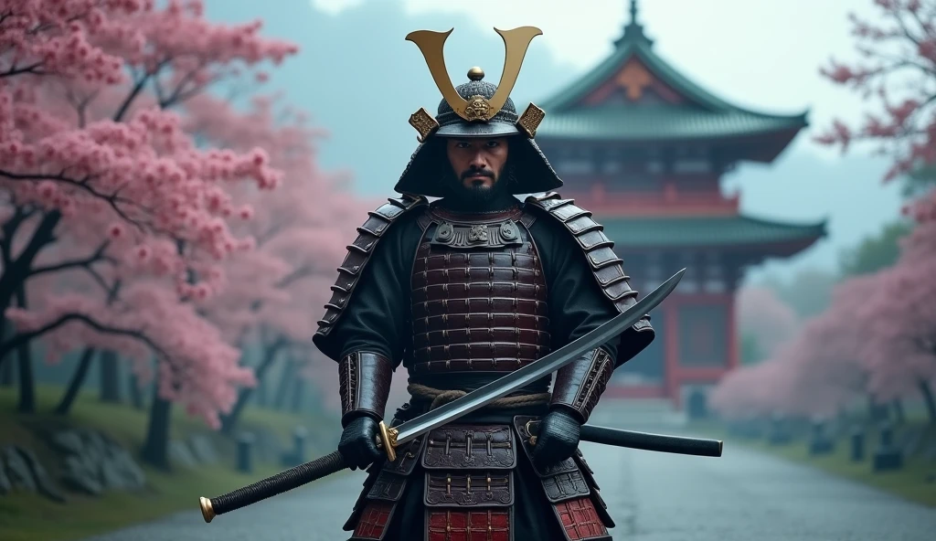 Detailed samurai, japanese katana sword, frontal angle, (best quality ...