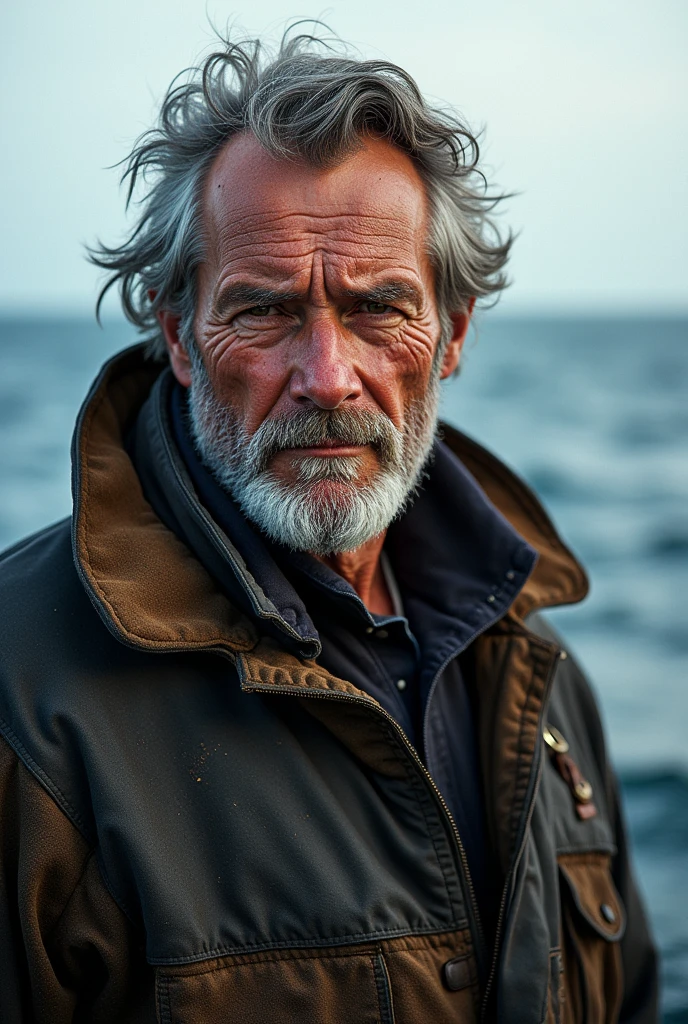 The 25 years old seafarer men - SeaArt AI