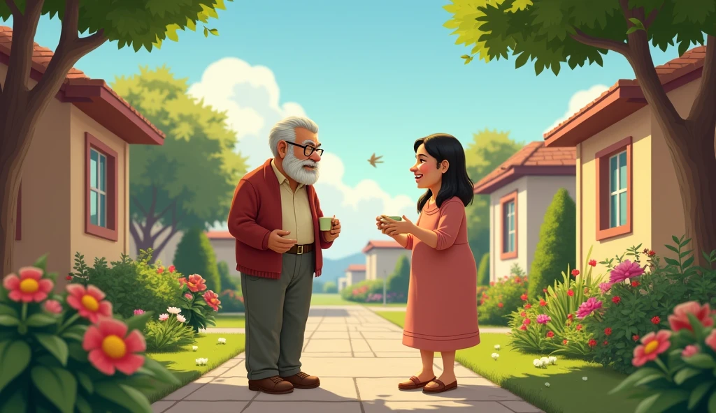 One day, Zoya’s neighbor, Mr. Rahman, an older man in his late 50s ...