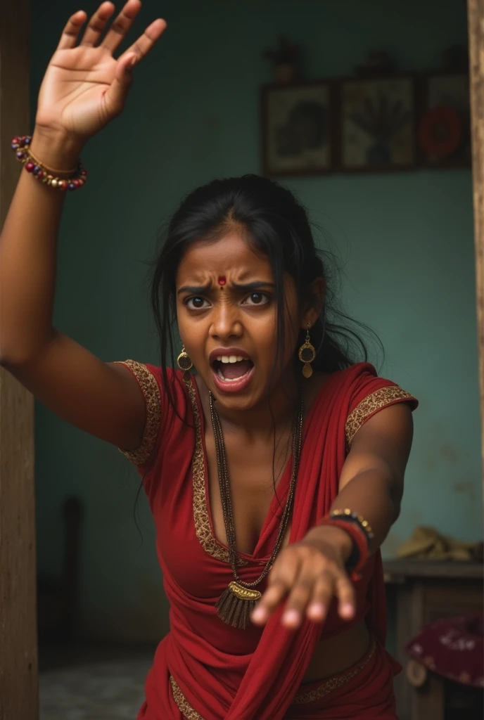 Indian girl s slap - SeaArt AI
