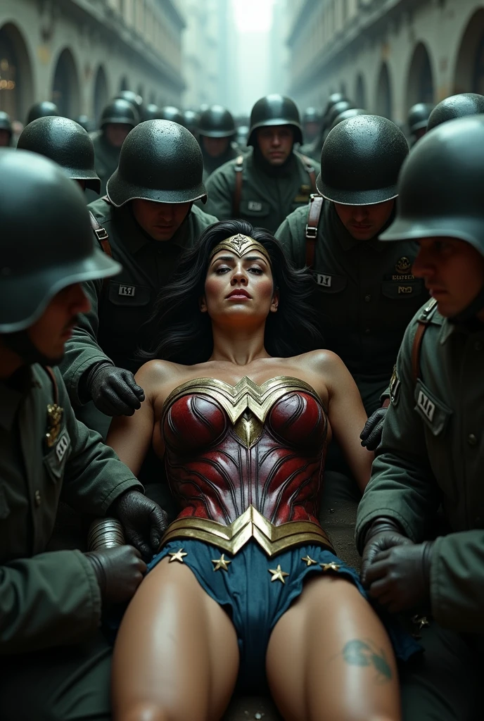 Wonder Woman Napped By Nazi Soldiers Seaart Ai