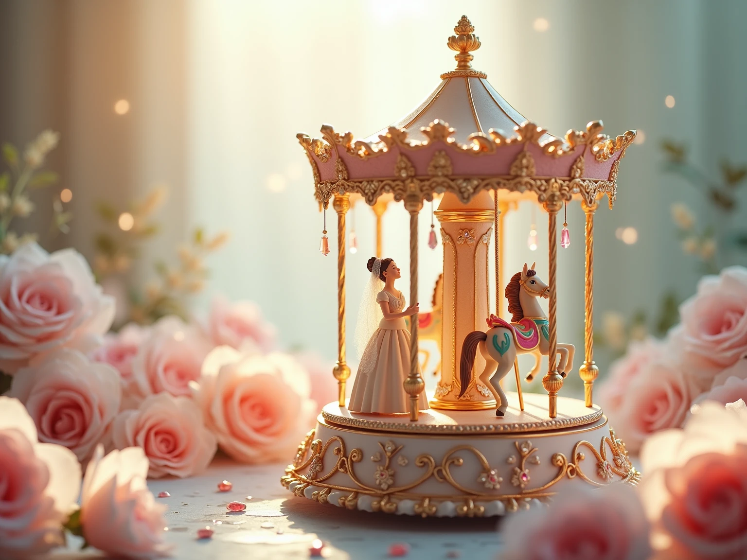 Royal carousel music box、 spiritual、Healing、 pale shade、Prince and ...