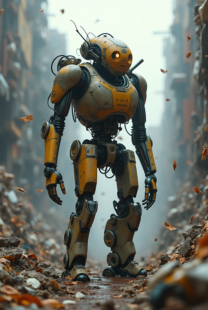Draw me a garbage robot - SeaArt AI