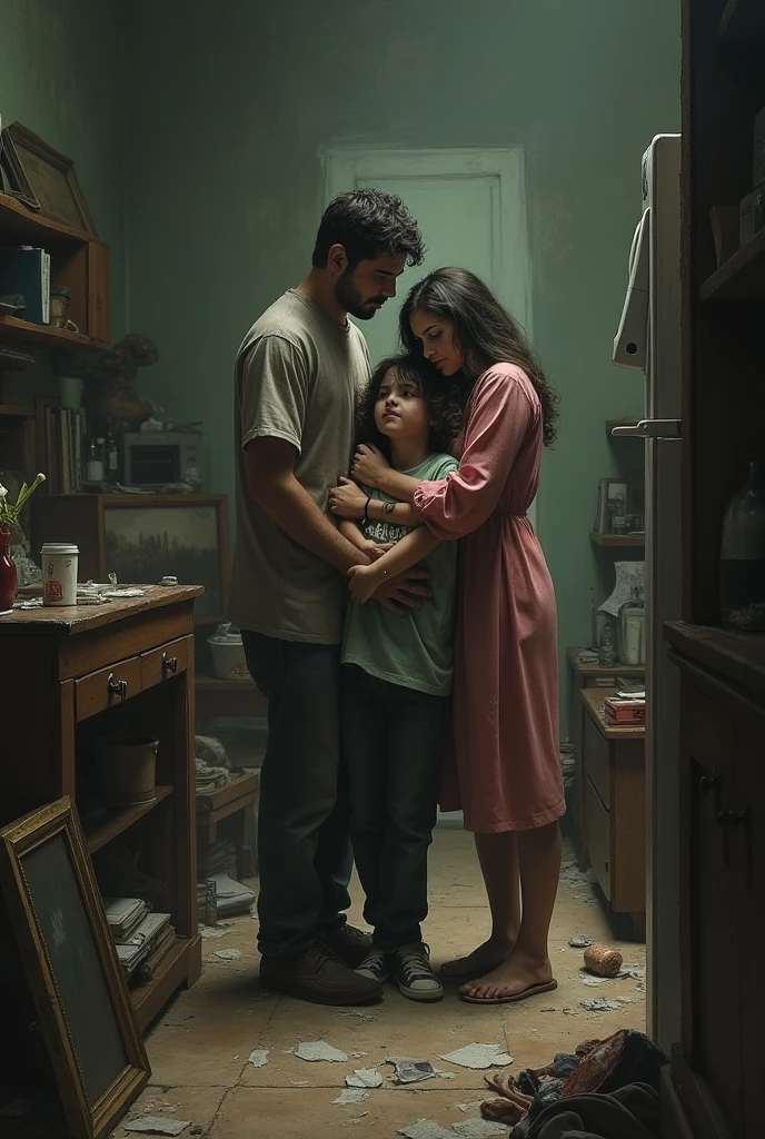 A fractured family relationship - SeaArt AI