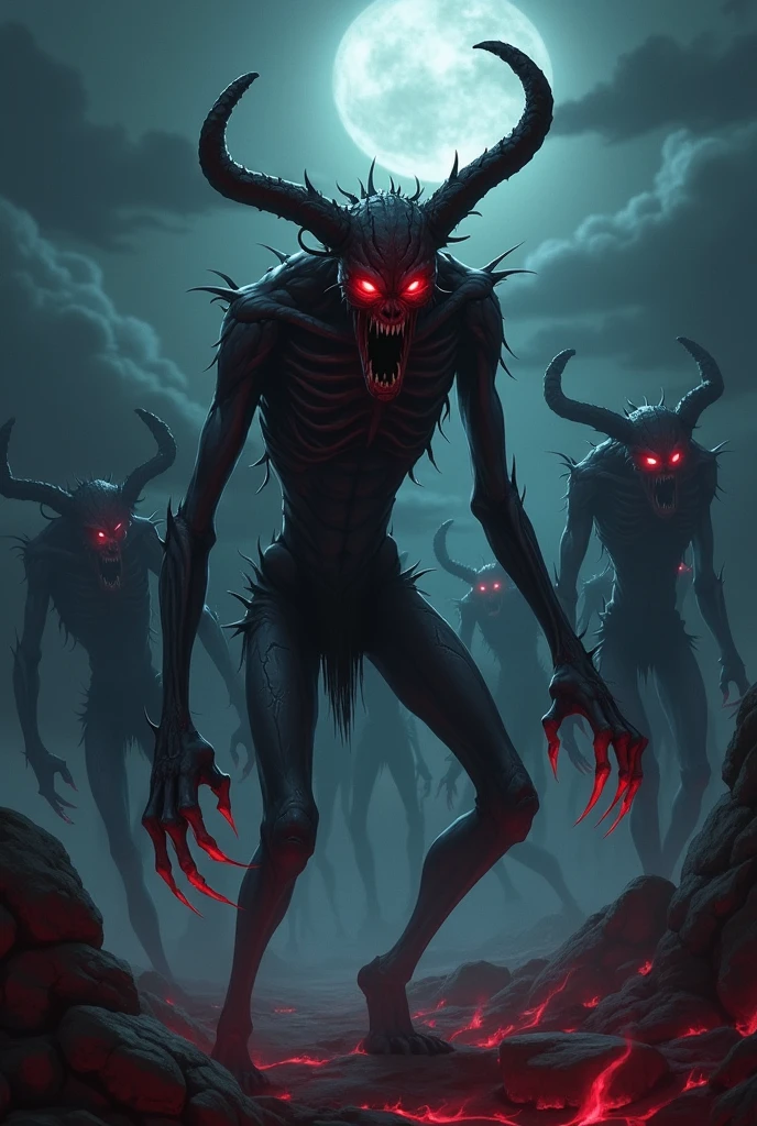 Orqafon qora boʻlgan Iblislar qotili animedagi kanaoning rasmi - SeaArt AI